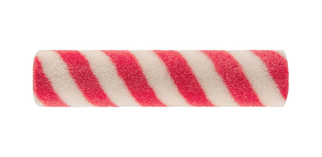 Candy Stripe Rollers - Smooth Results - Wooster Brush